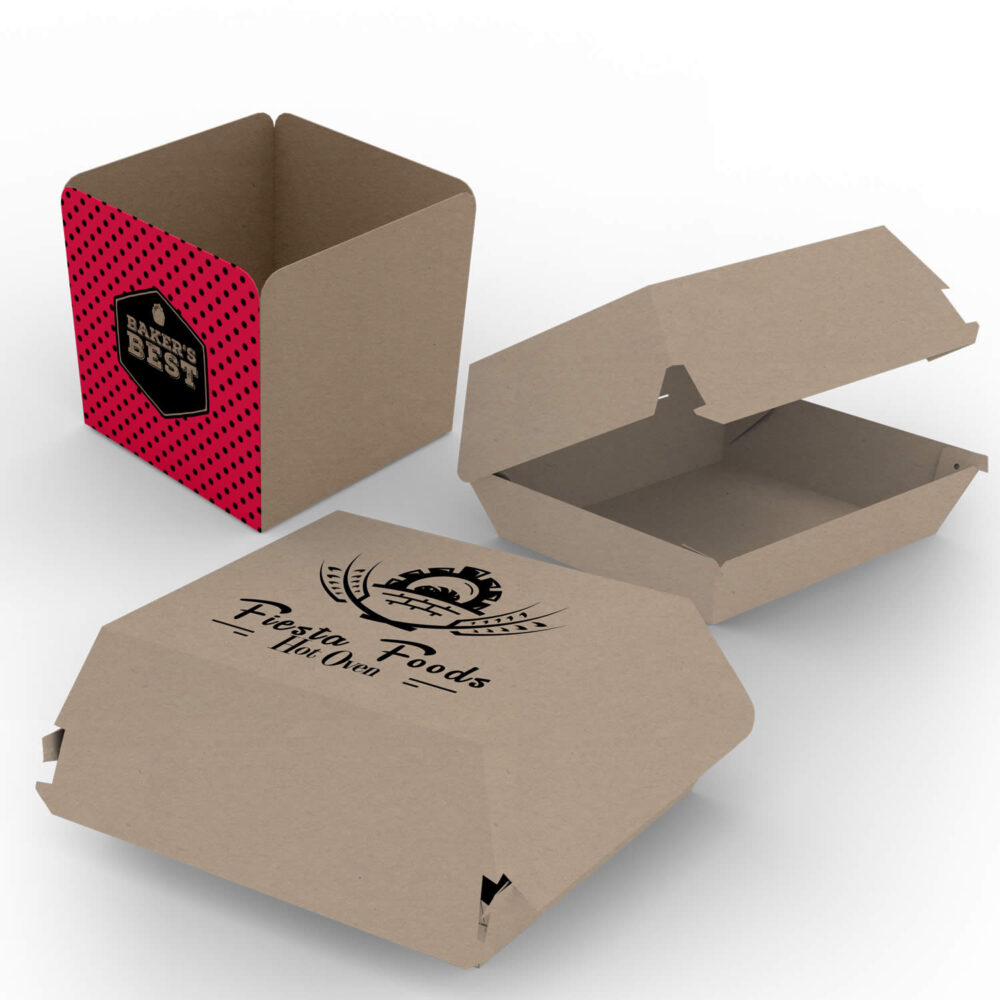 Custom Burger Boxes & Packaging - Get Flat 20% Discount