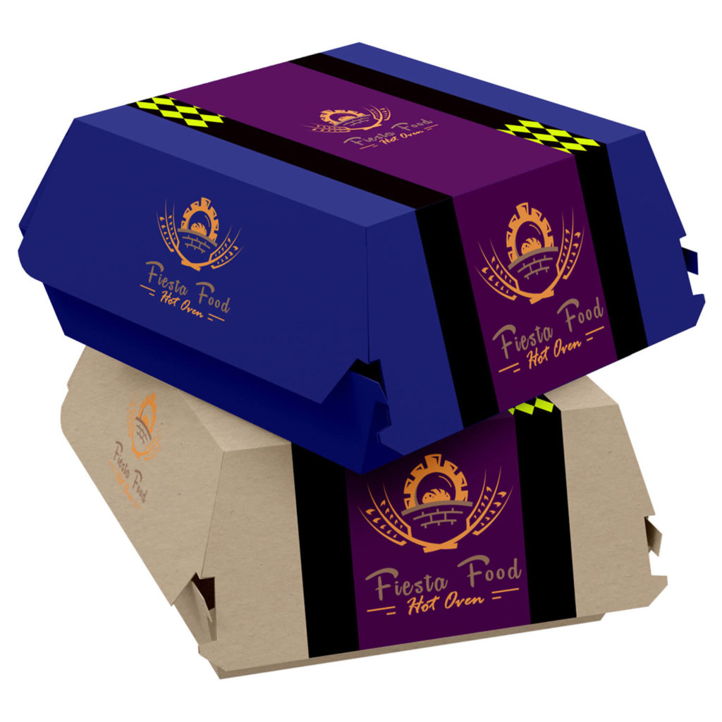 Custom Black Burger Boxes & Packaging – Flat 20% OFF