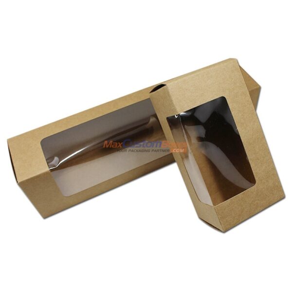Buy Custom Kraft Boxes with PVC Window - Save 20% Today